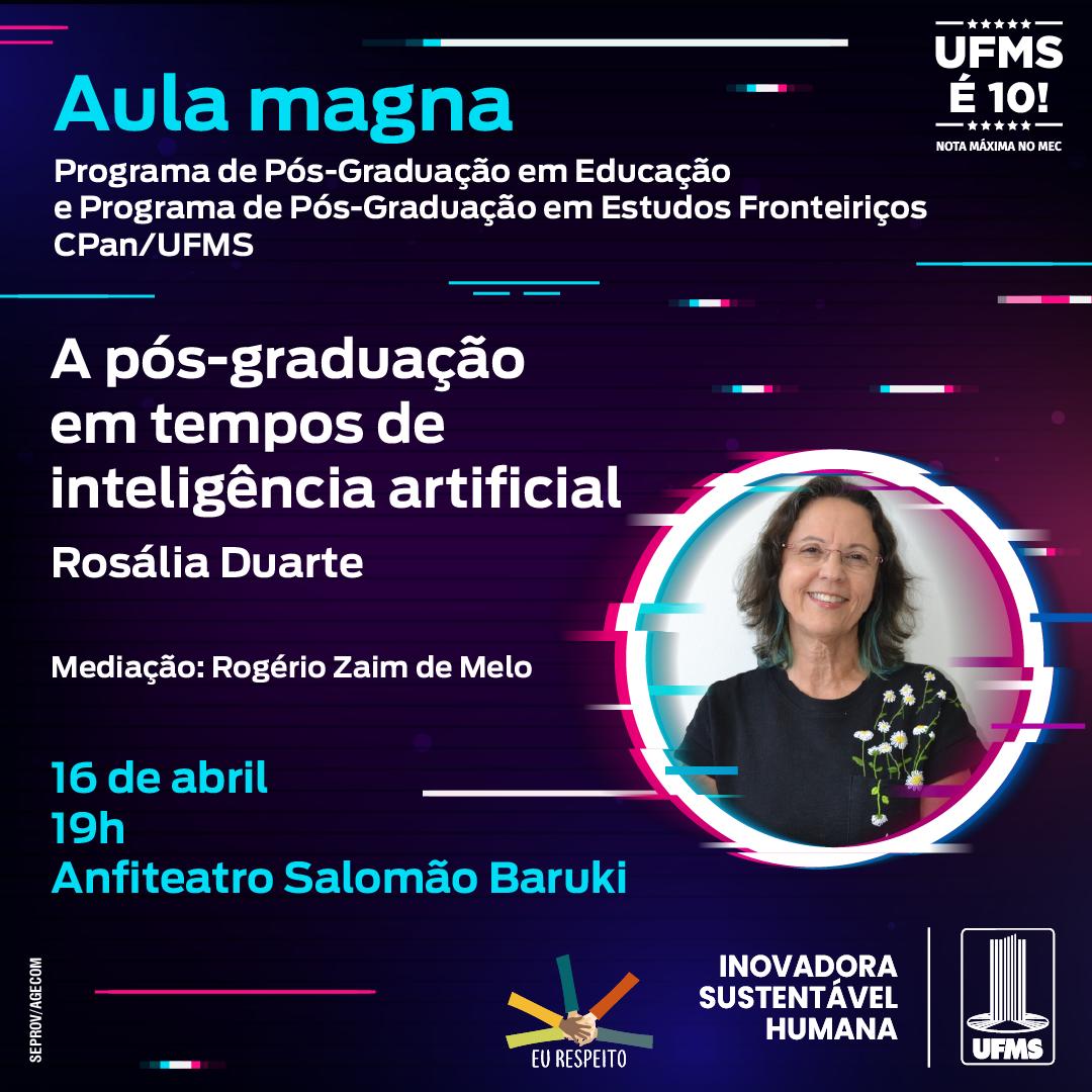 » Aula Magna – A pós-graduação em tempos de inteligência artificial